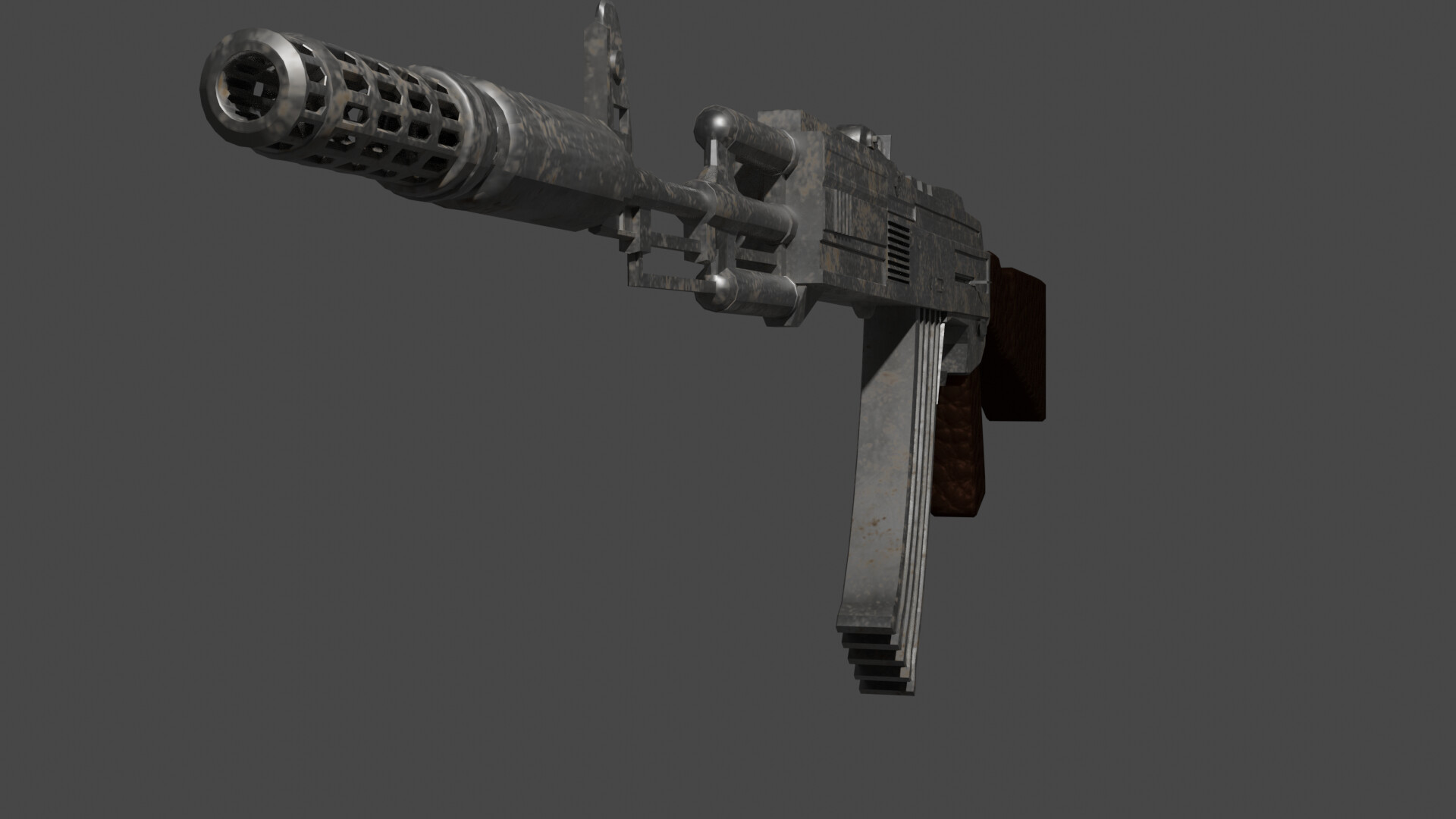 ArtStation - Hard-Surface Exercise (Gun)