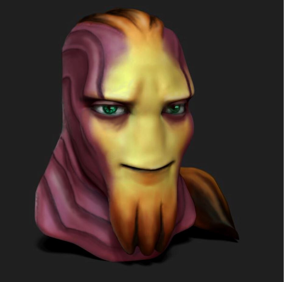 ArtStation - Alien Bust