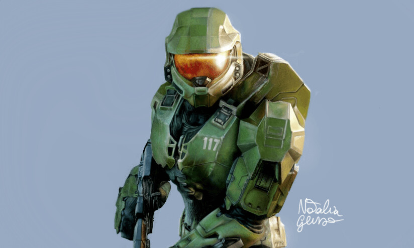 ArtStation - Halo, Master Chief