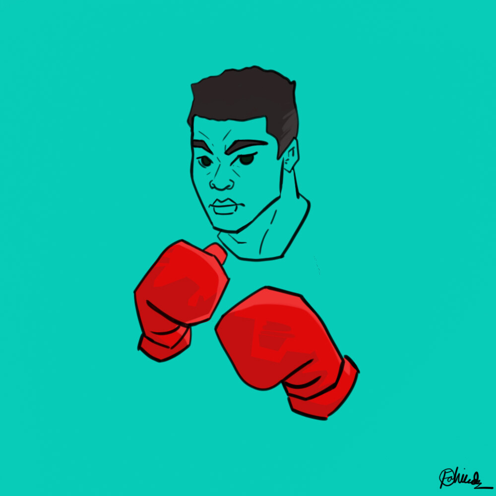ArtStation - Muhammad Ali The WARRIOR