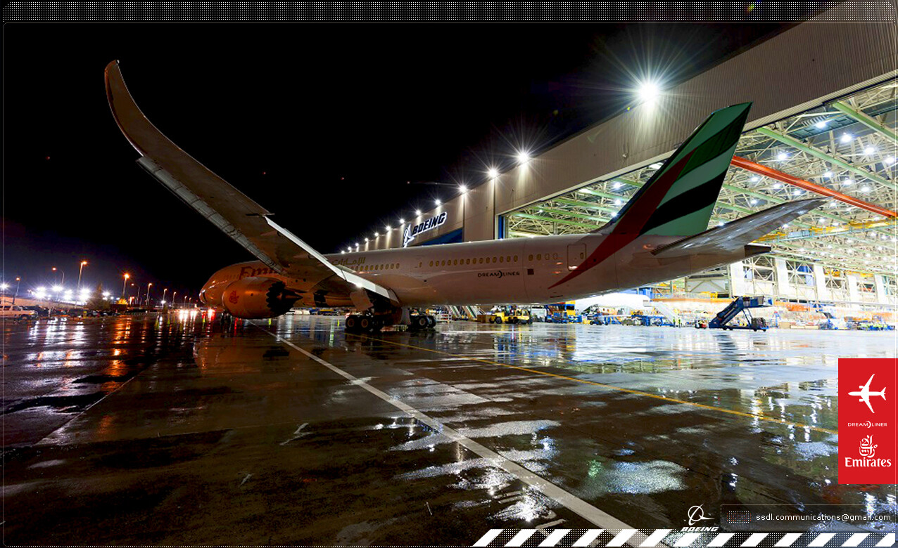 ArtStation - Emirates Boeing 787 Dreamliner Livery concept