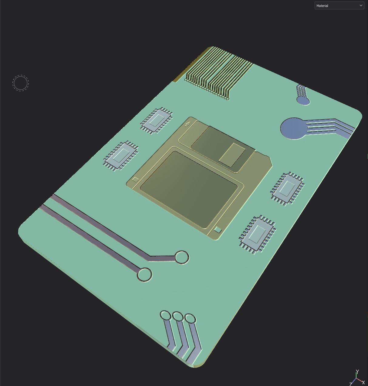 ArtStation - Memory CHip Stage 4