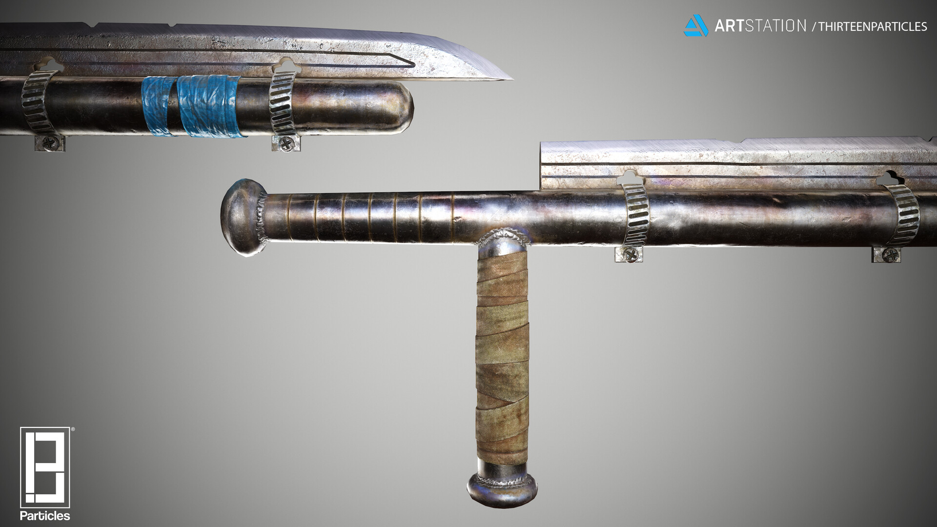 13 Particles Studio - Baton Game Ready Asset