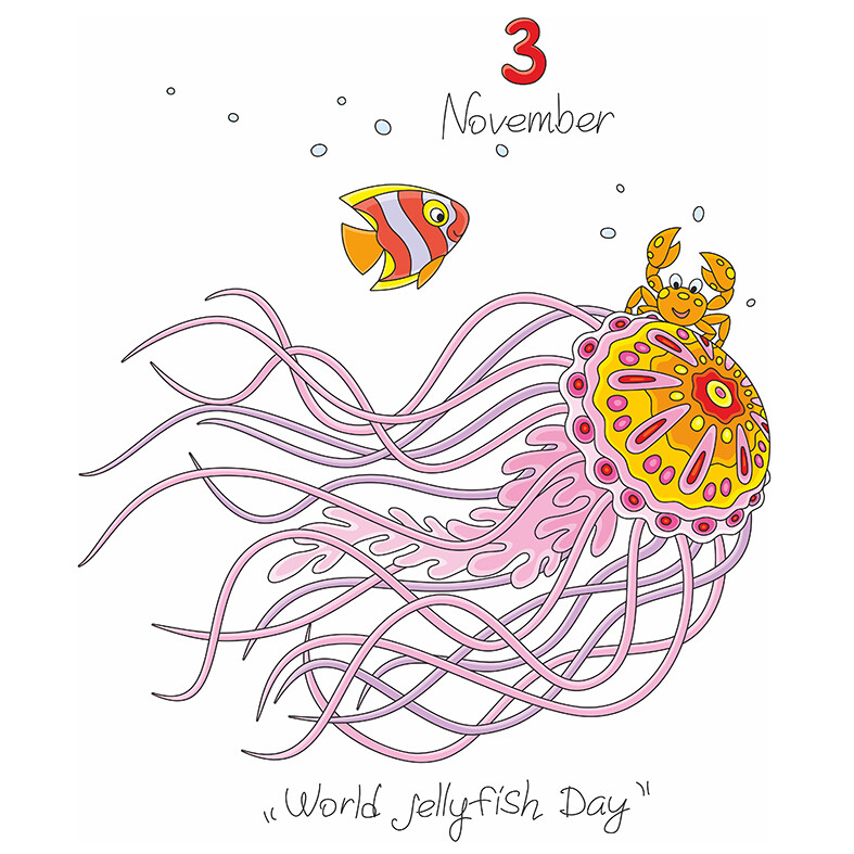 ArtStation - World jellyfish Day - November 3