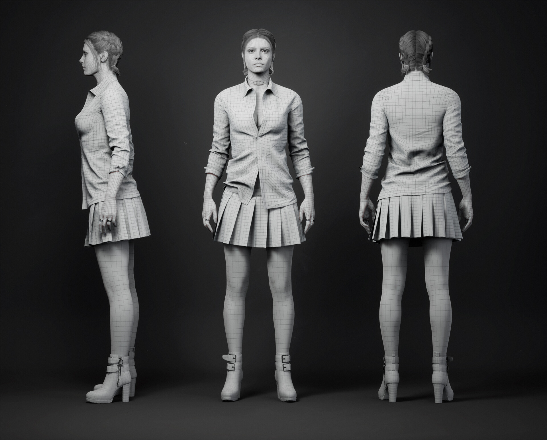 Flavia Rodríguez Heinlein - VtM Bloodlines – Jeanette Fanart