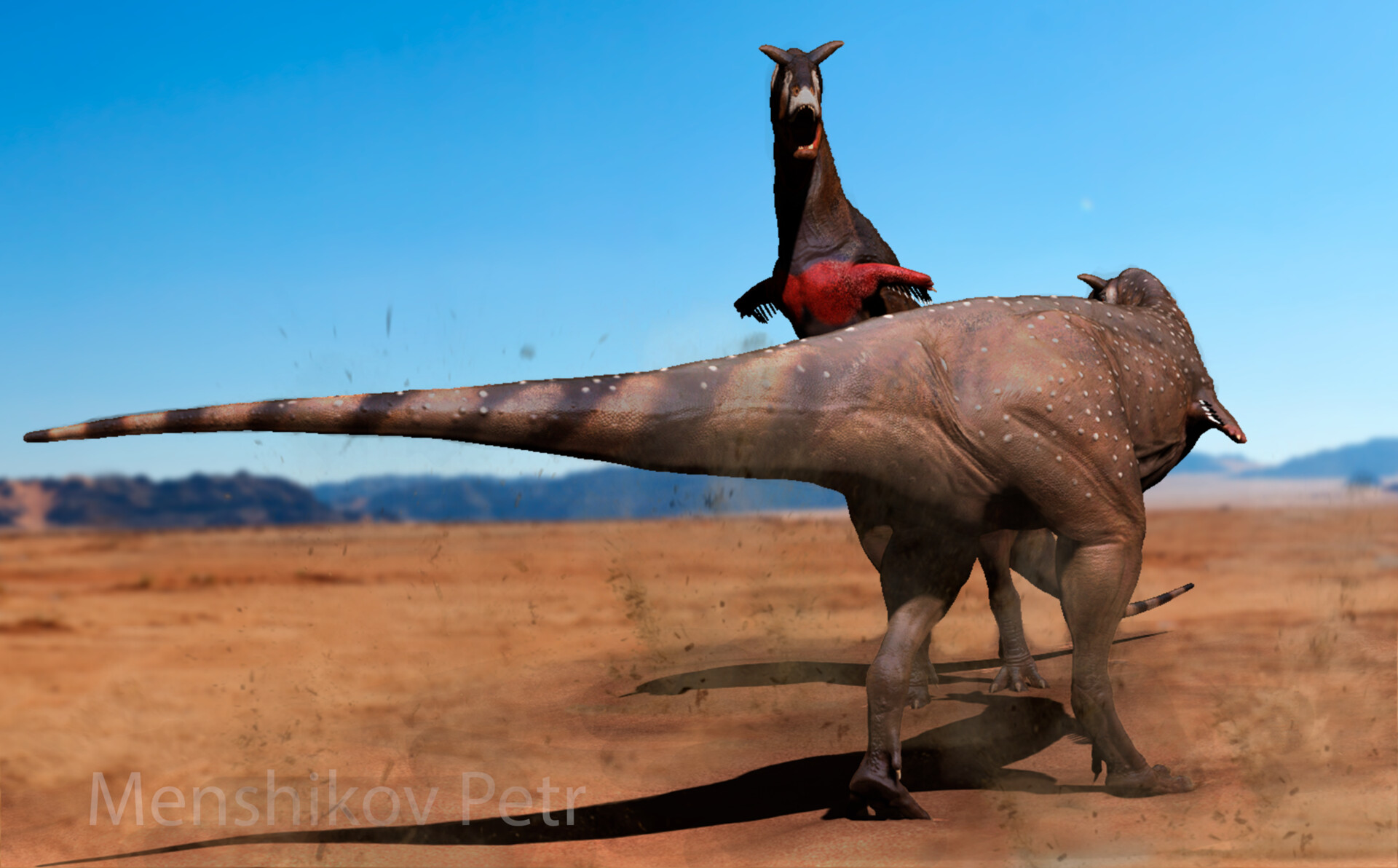 petr menshikov (looking for job) - Carnotaurus sastrei