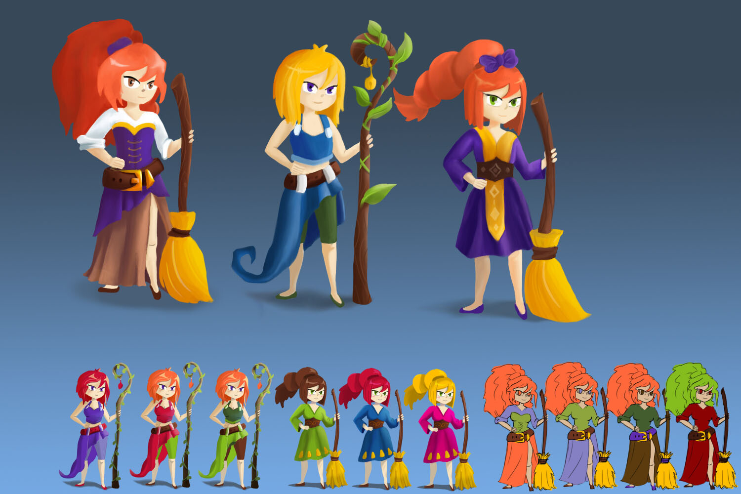 ArtStation - witches