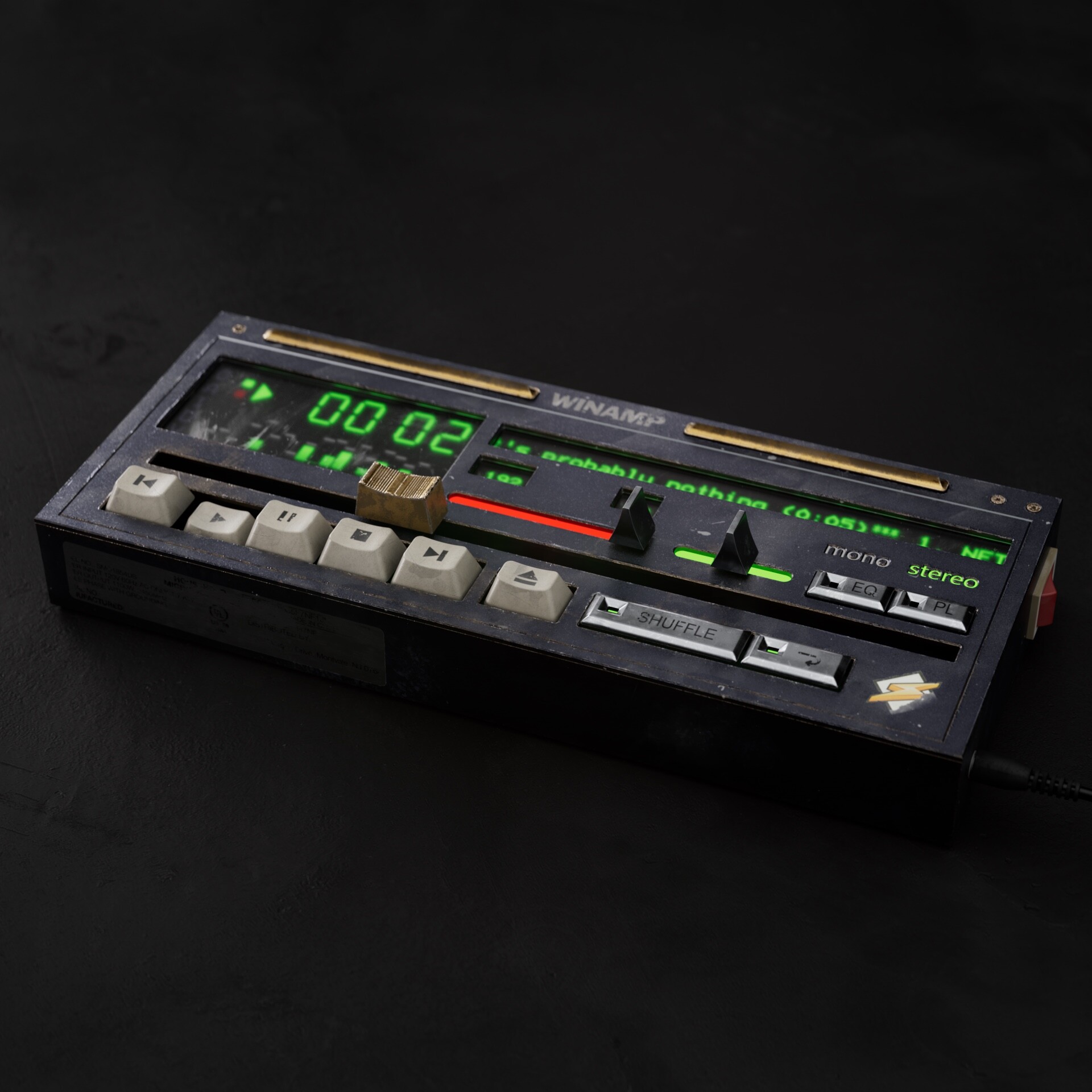 ArtStation - A tribute to Winamp