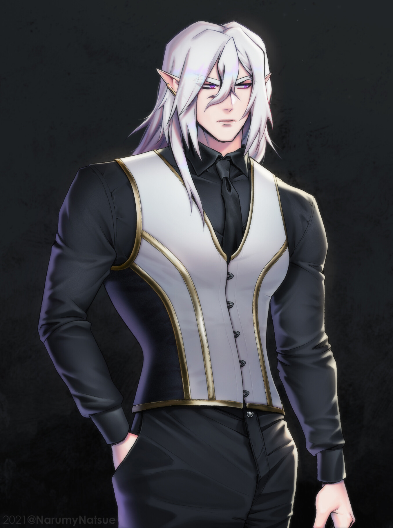 ArtStation - Aván Bane (original character)