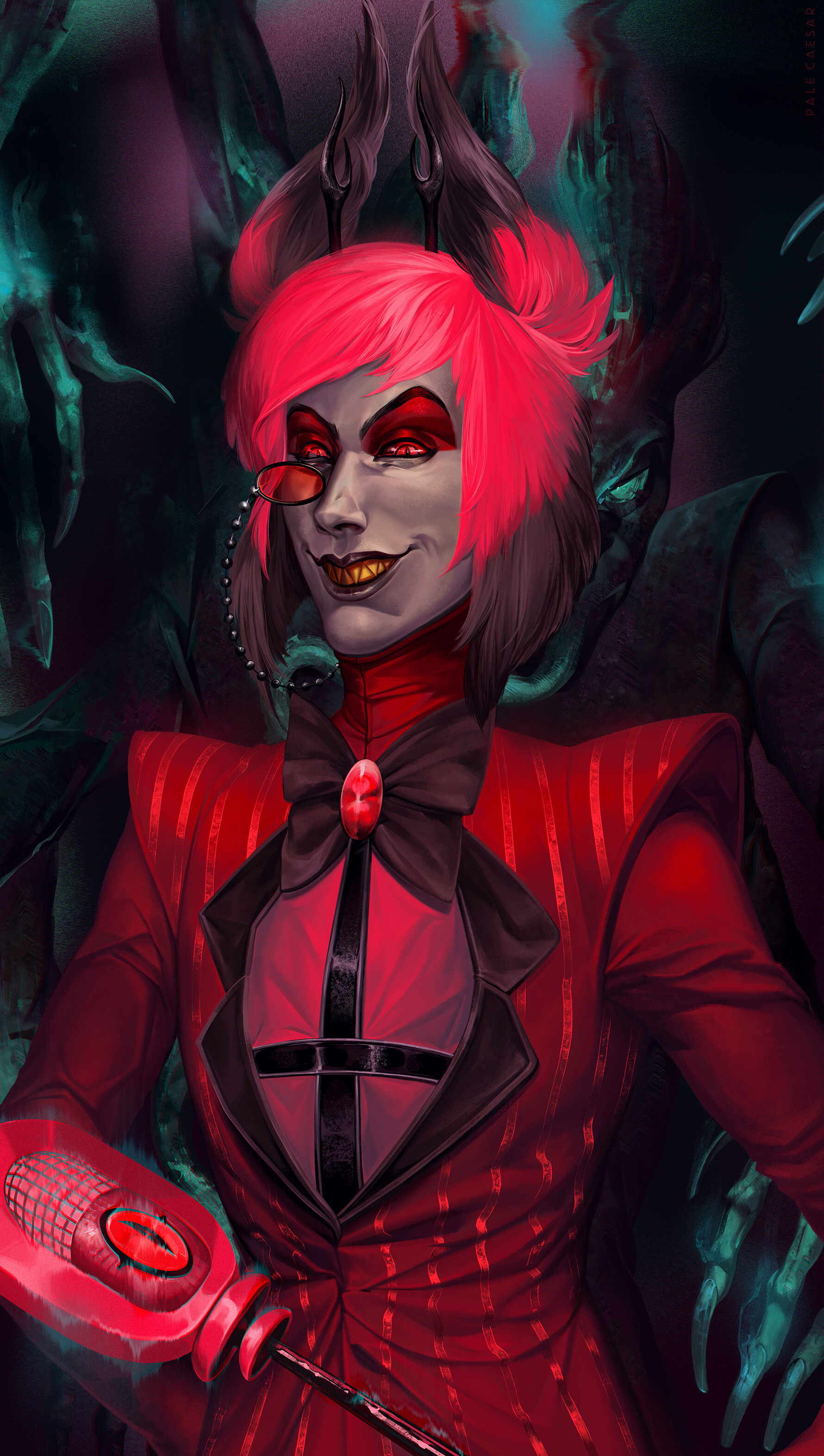 ArtStation - Hazbin Hotel, Alastor: Suits well