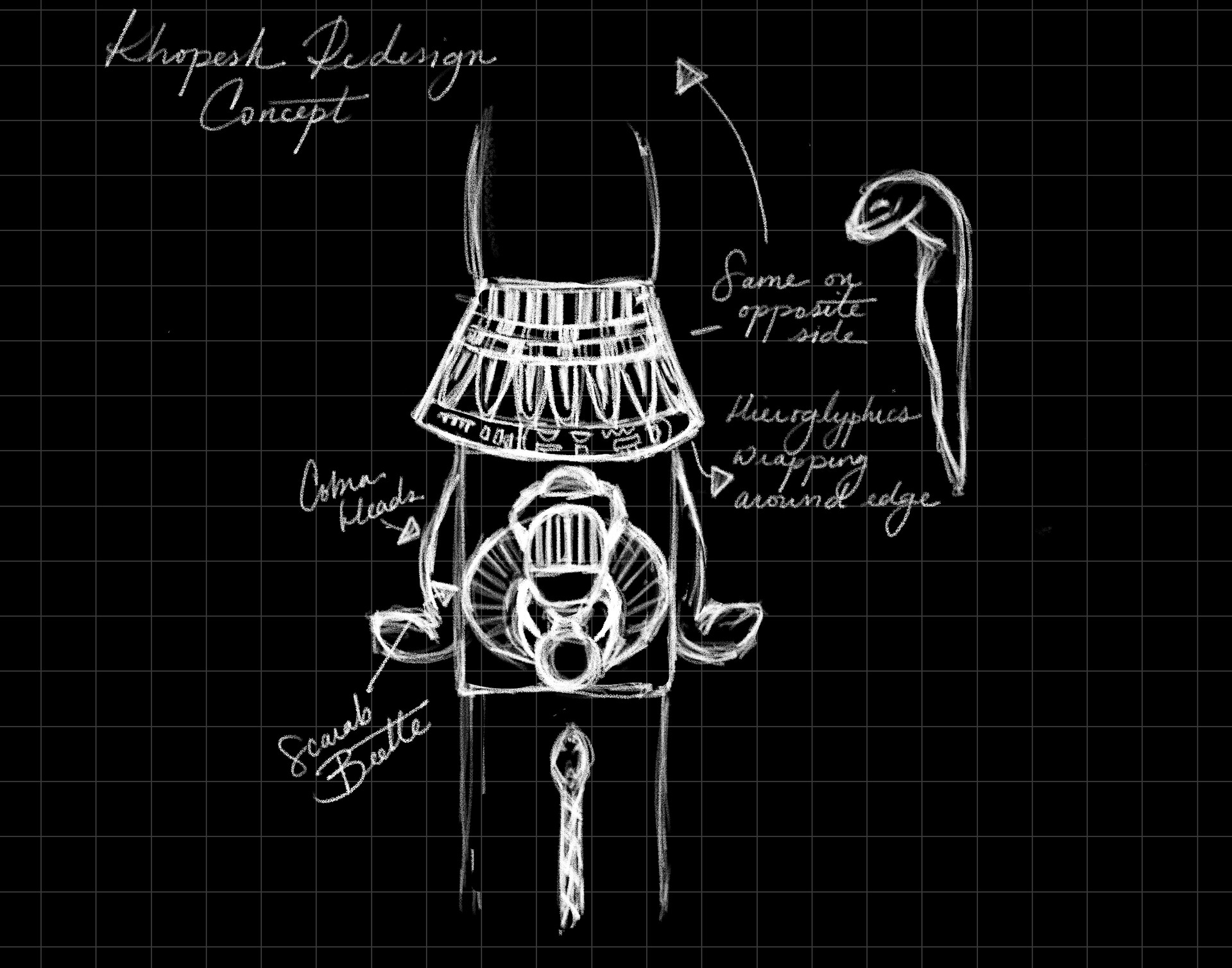 Tonya Ward - Ancient Egyptian Ceremonial Khopesh