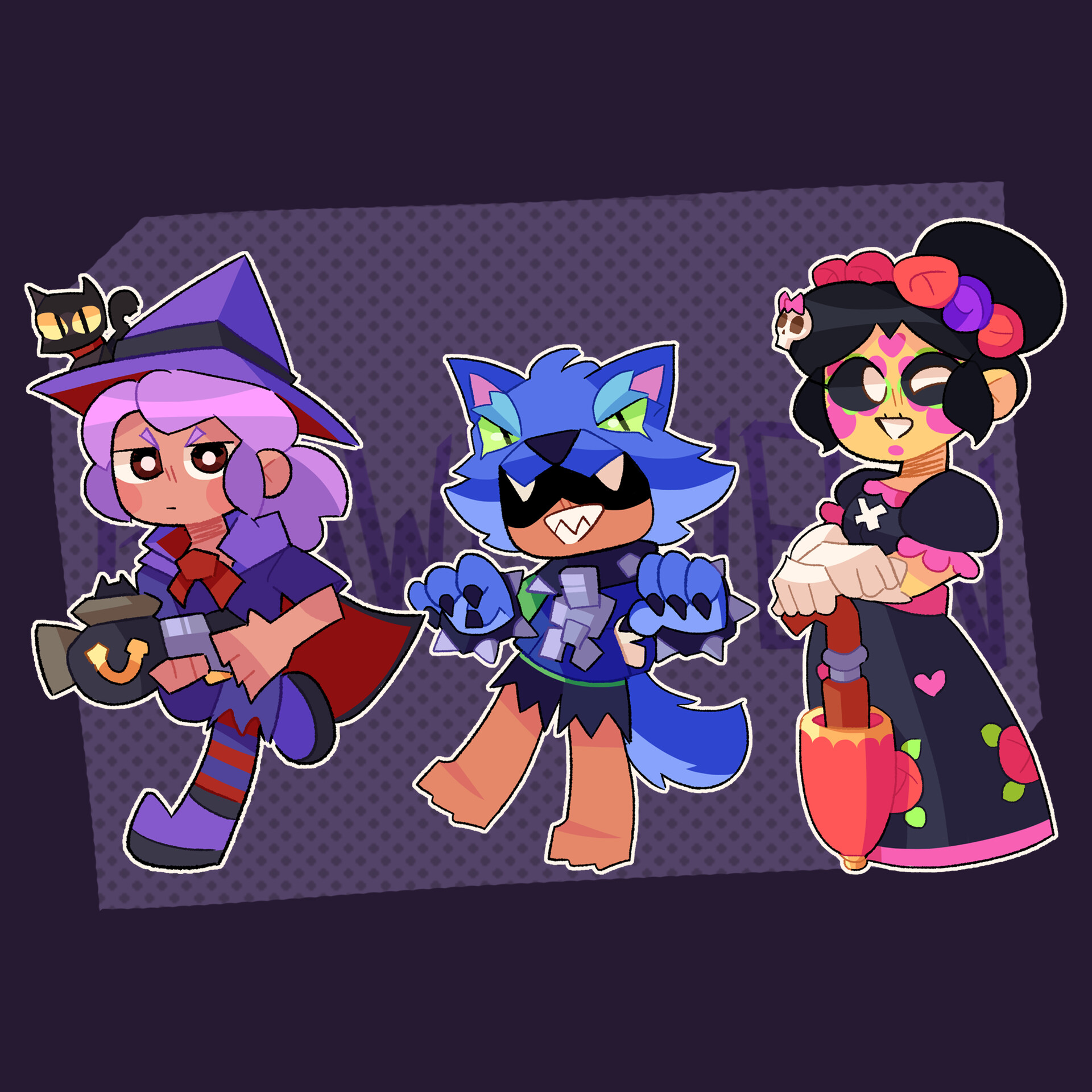 ArtStation - Goodbye Brawl-o-ween