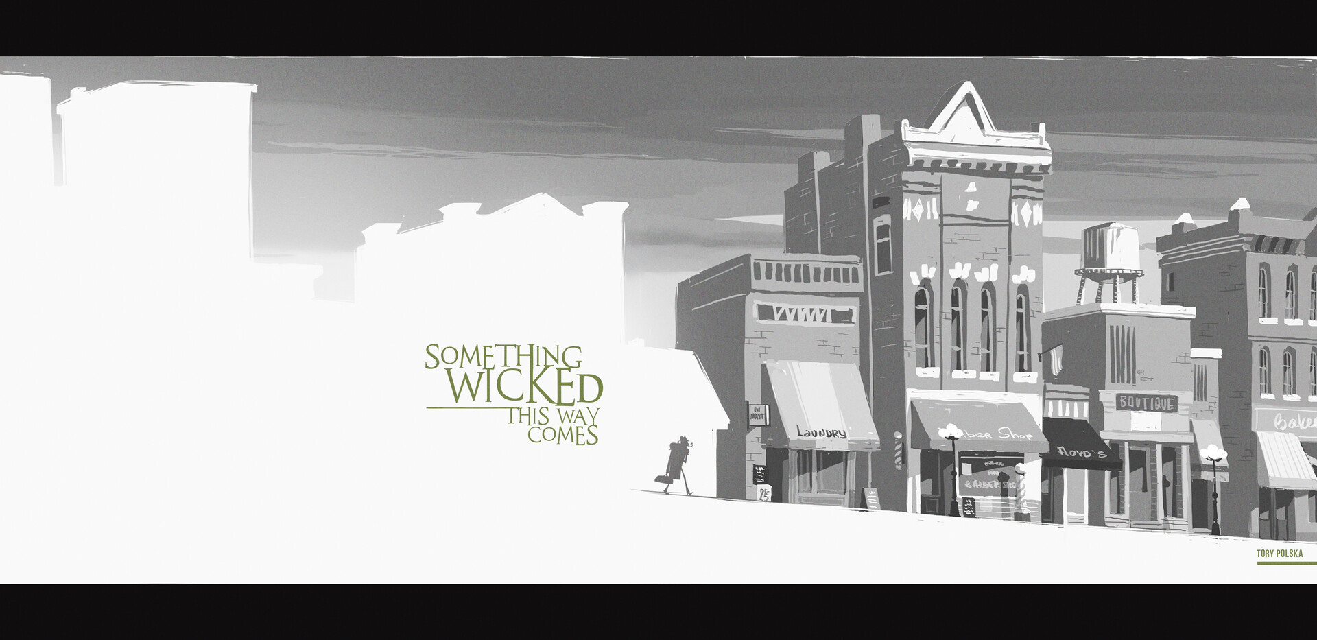 ArtStation - Something wicked this way comes - visual development project