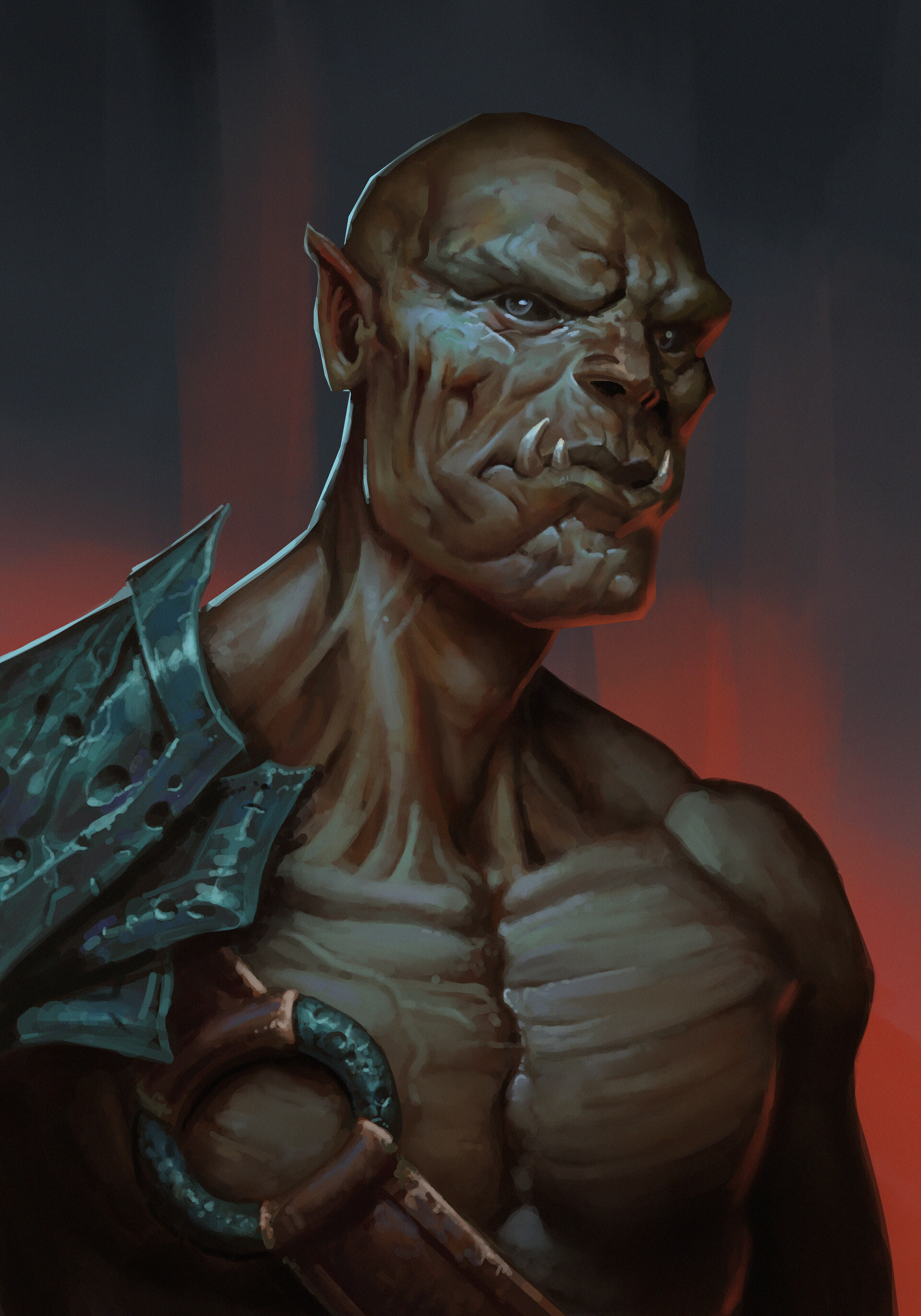 ArtStation - Orc Portrait