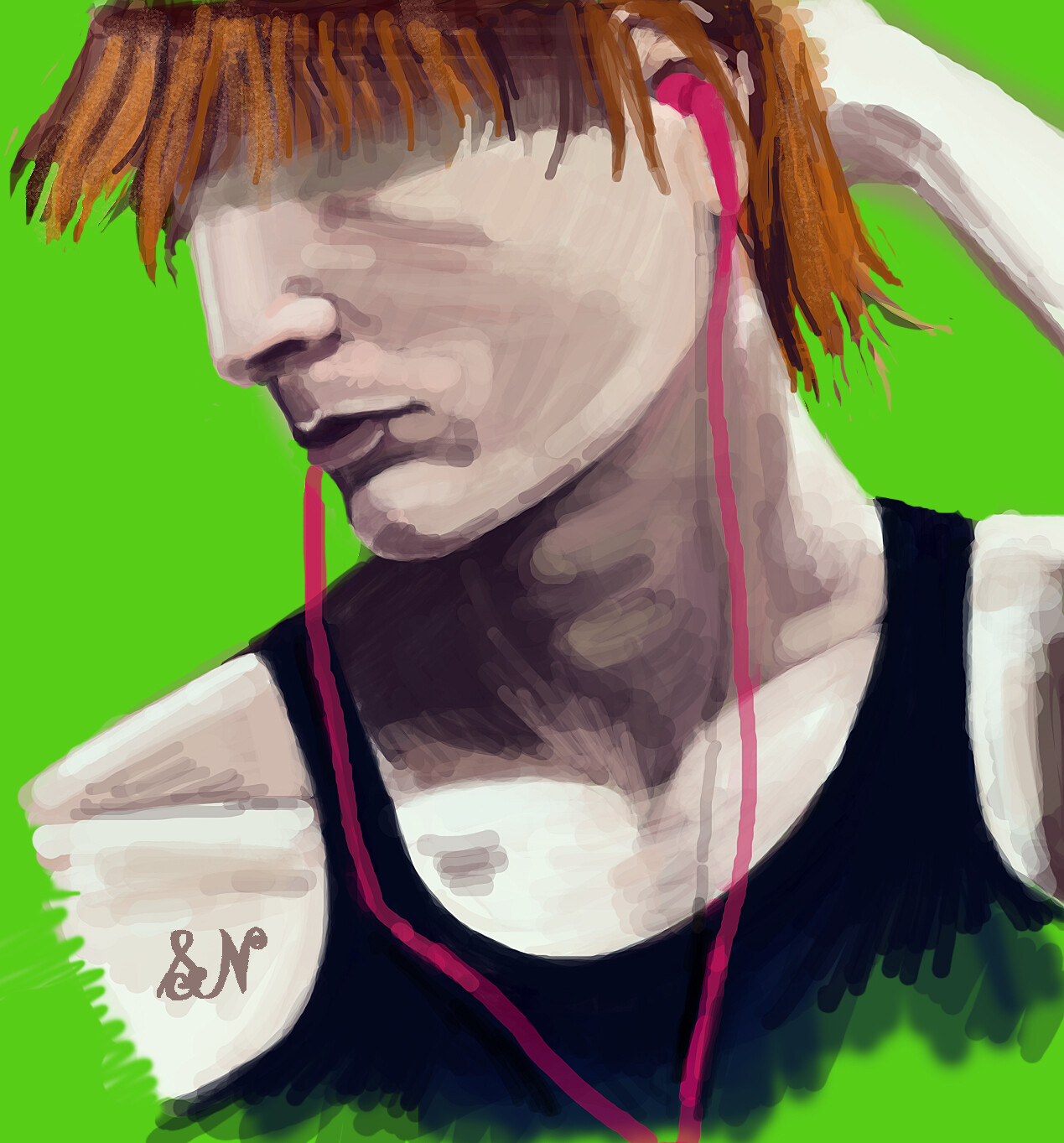 ArtStation - Red-haired guy