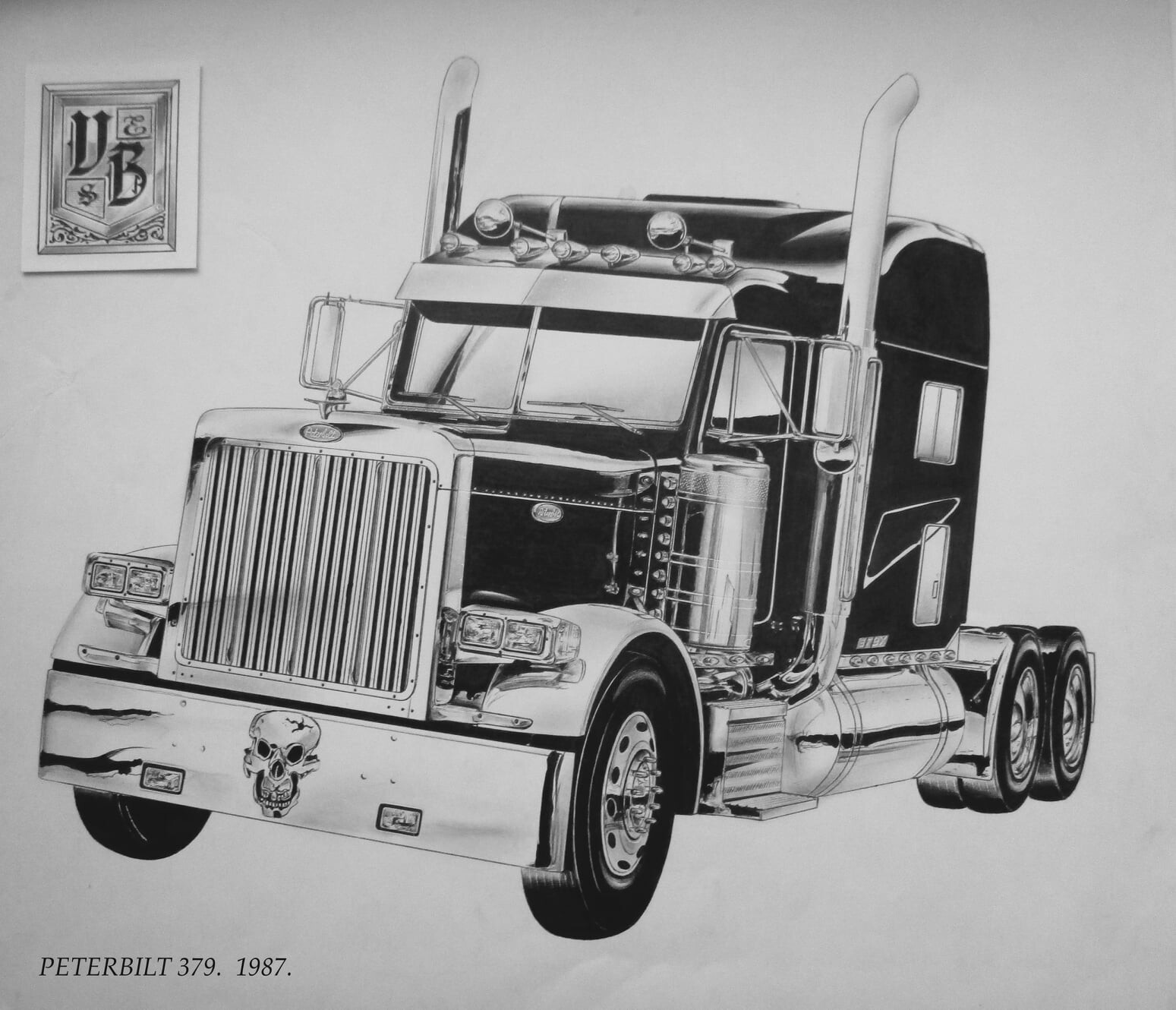 ArtStation - PETERBILT 379. 1987