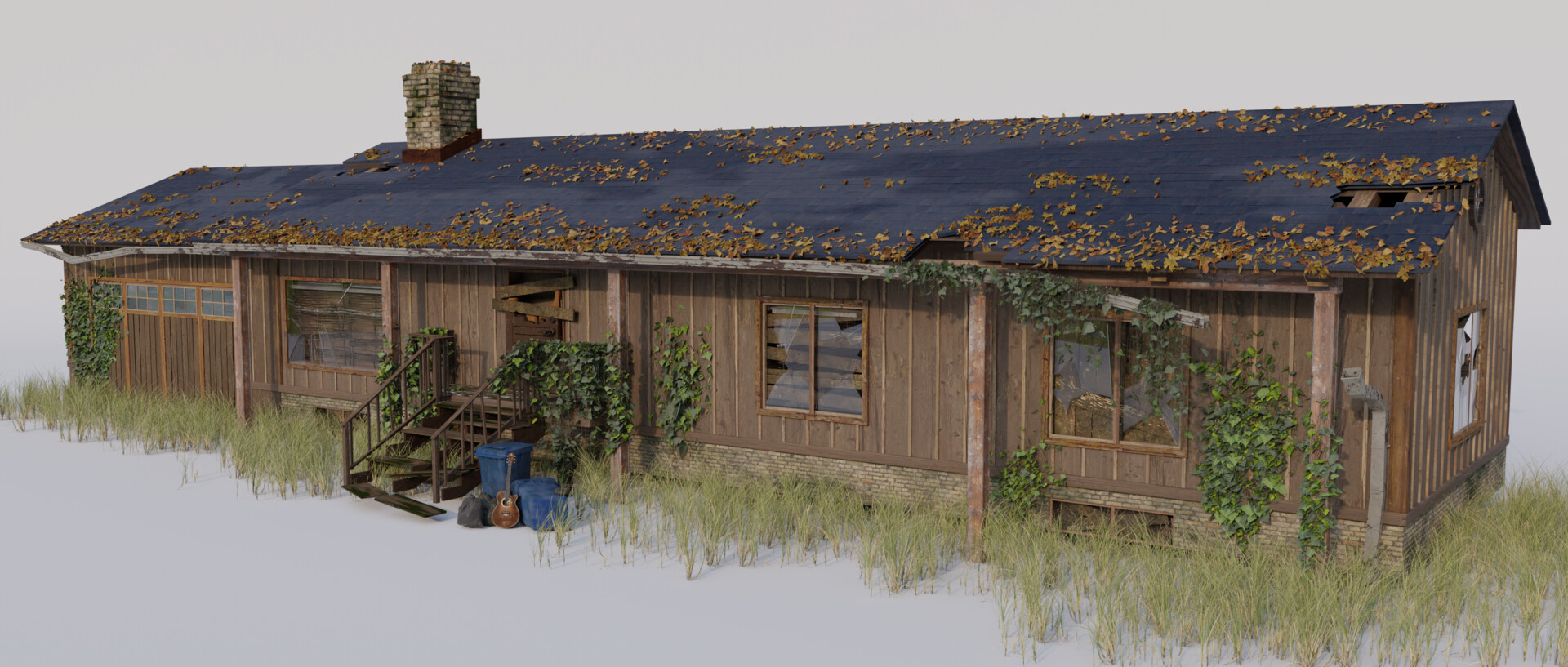 ArtStation - Abandoned House