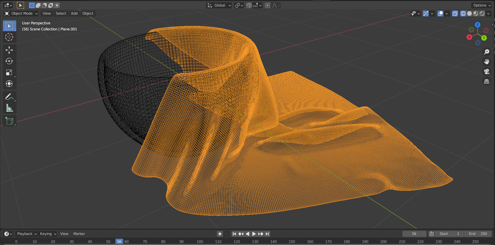 ArtStation - Cloth simulation render