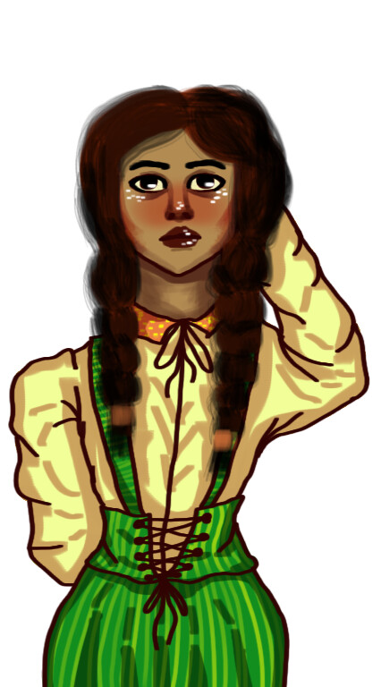 Sarah Grimes - The beginning stages of some character designs