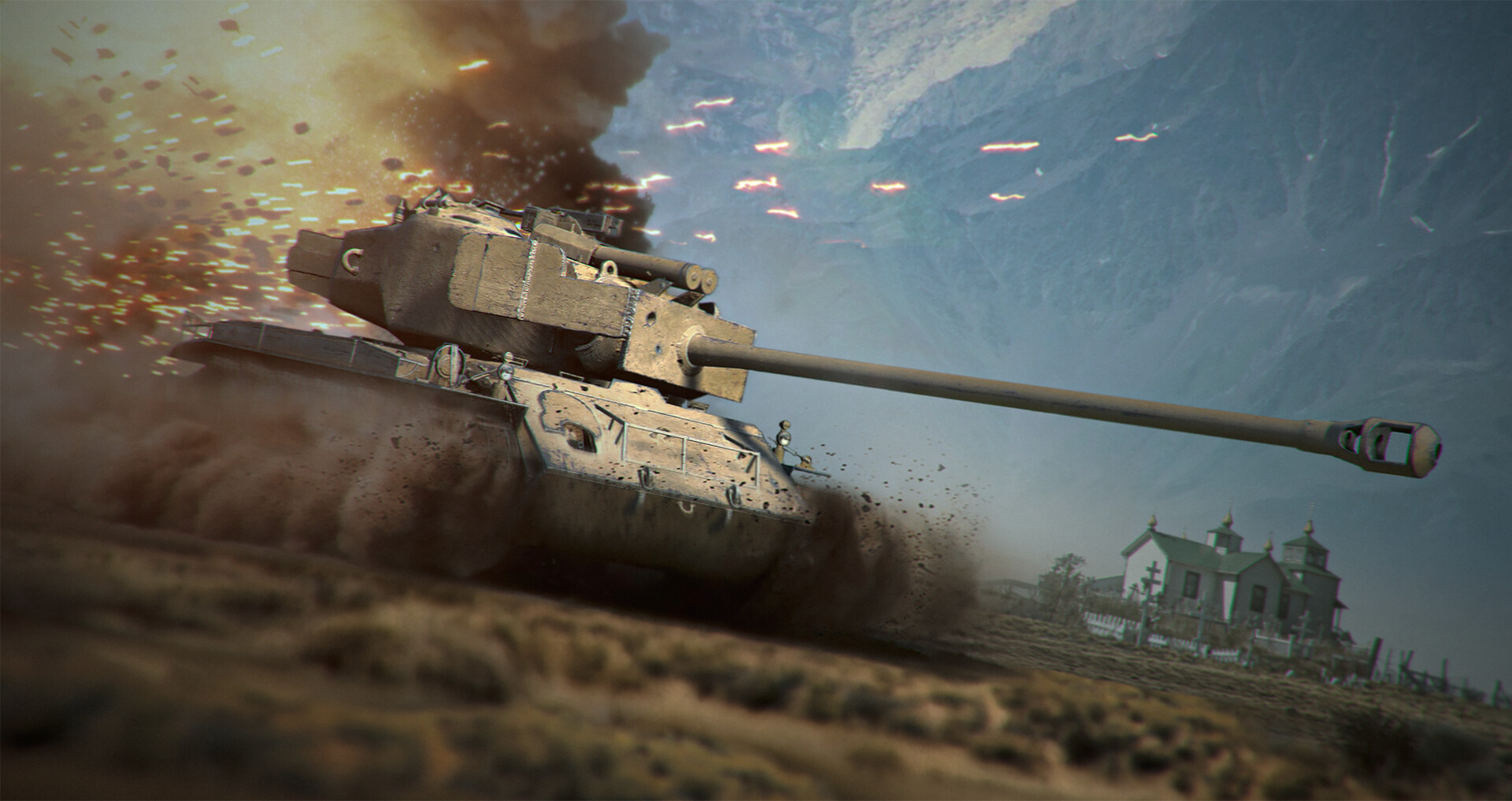 ArtStation - T26E4 SUPERPERSHING