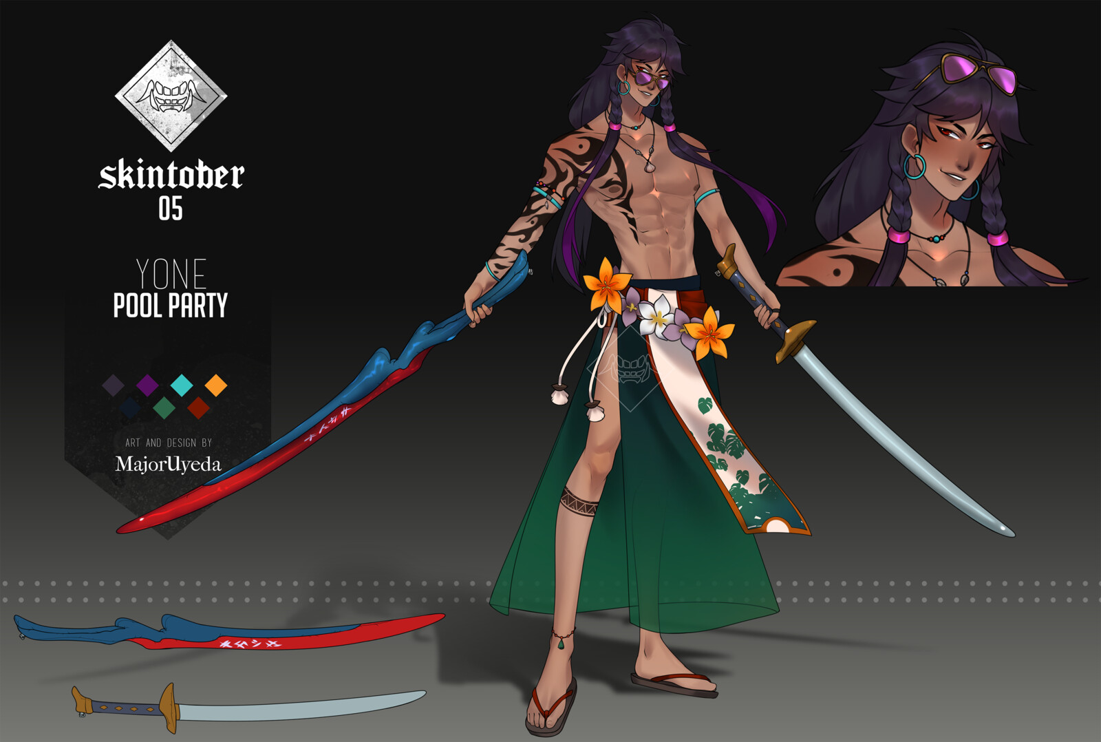 Giovanna Uyeda - [SKINTOBER] 05 Pool Party | YONE