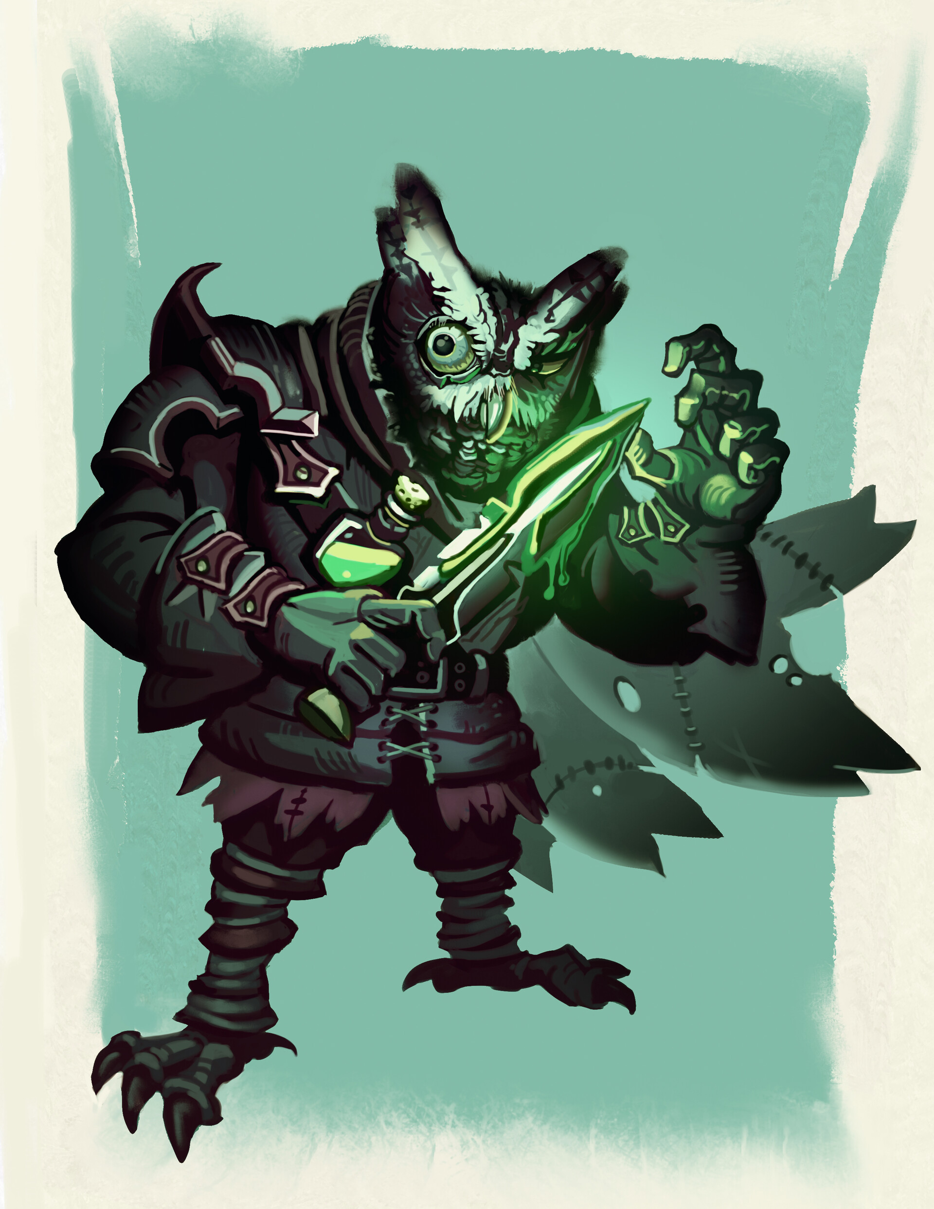 ArtStation - Owlkin Assassin