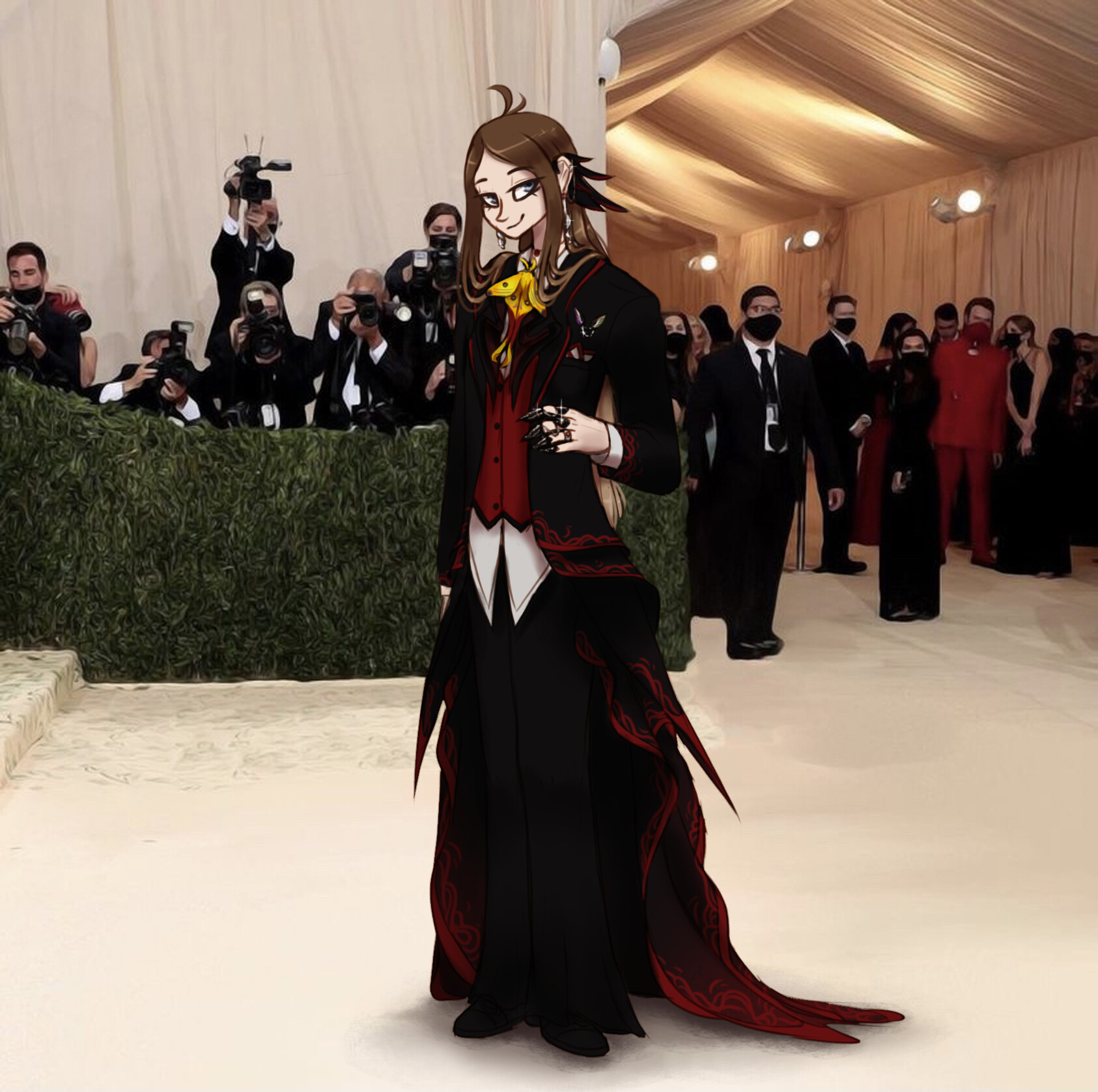 ArtStation - Met gala character insert design