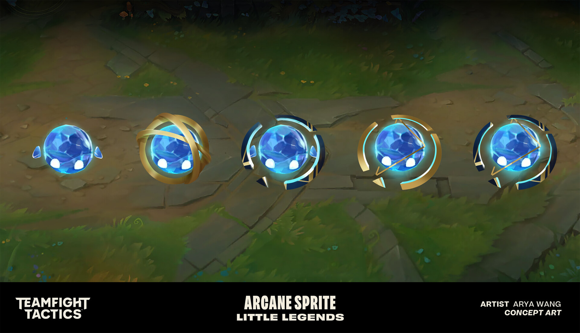 Arya W - TFT S6 LL Dr. Shisa & Arcane Sprite Concept Art