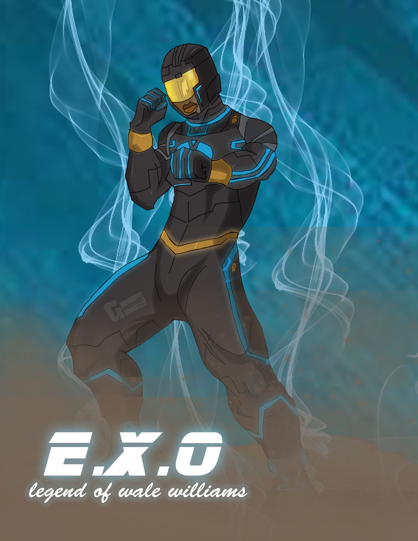 ArtStation - E.X.O legend of wale williams (Fan Arts)