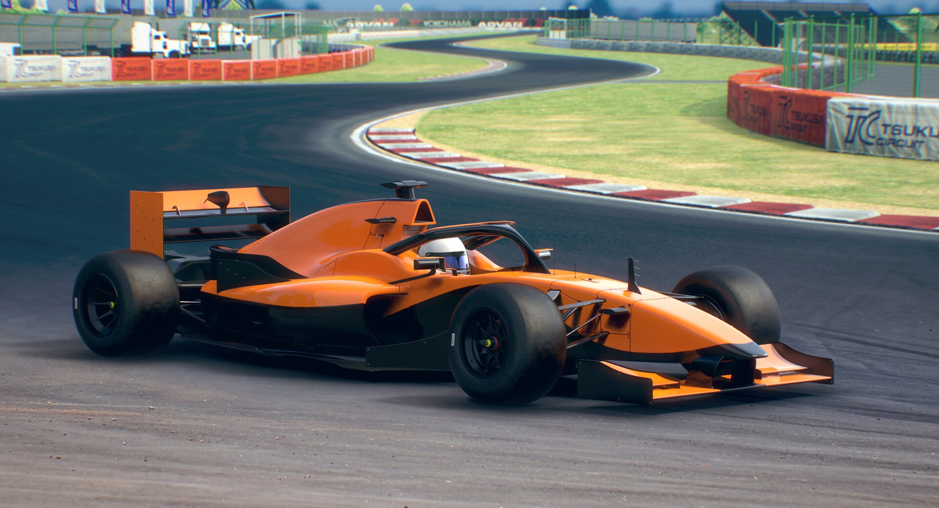 OpticalDreamSoft - Generic Formula Race Car 05 Low-poly PBR 3D model