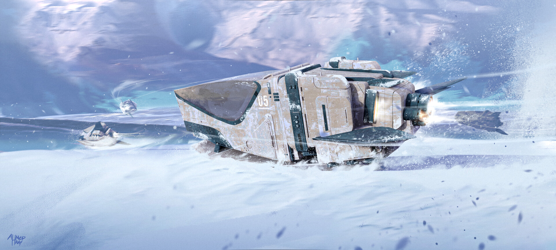 ArtStation - The Corvine escape.