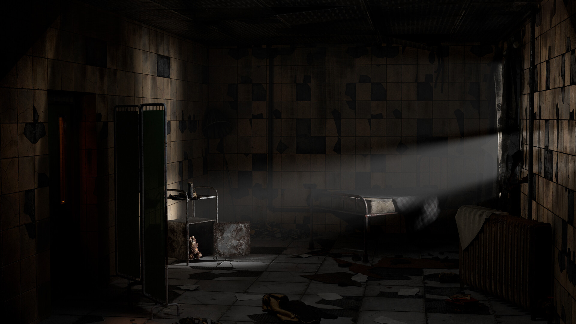 ArtStation - Hospital room