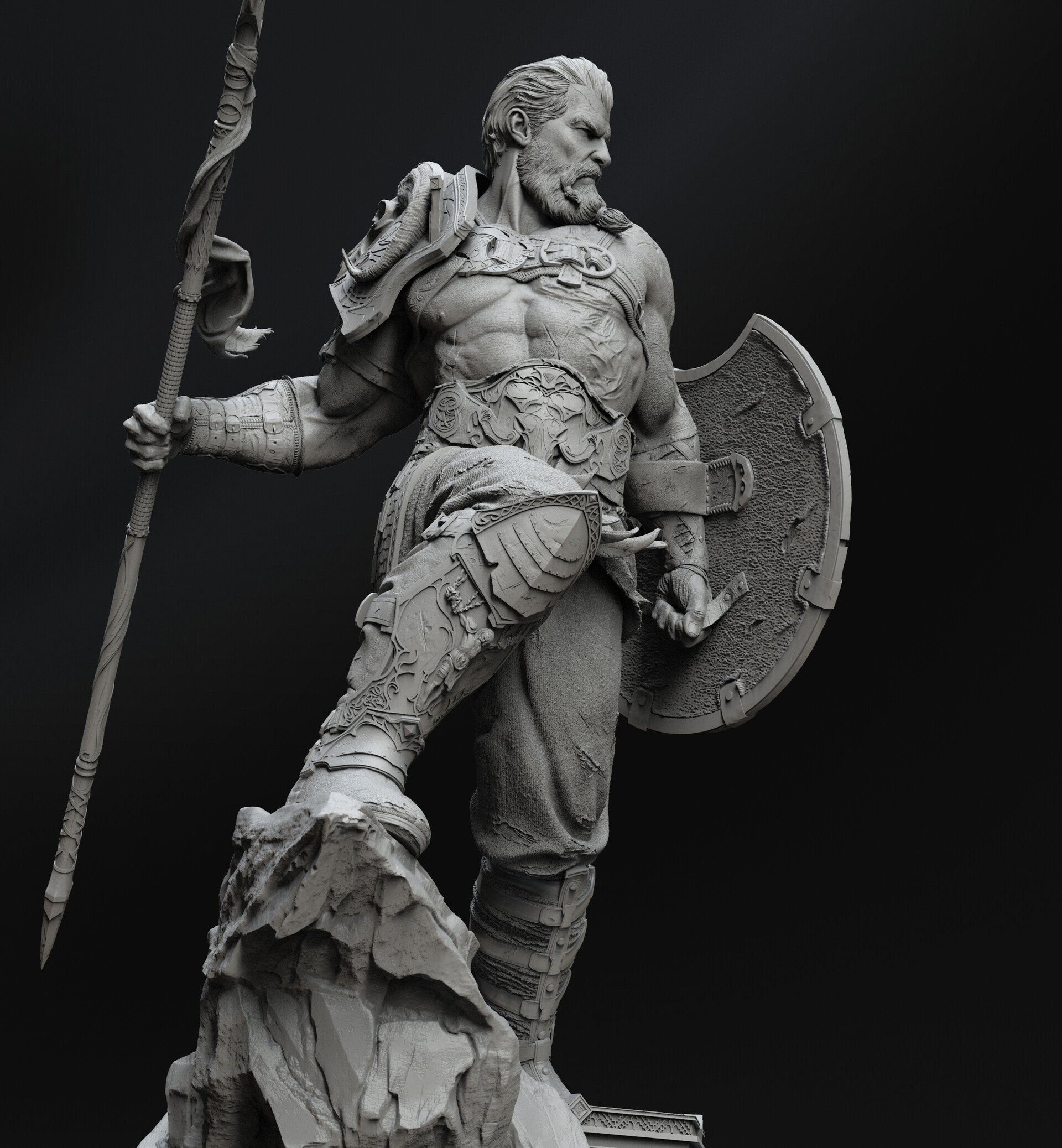 deimos statue