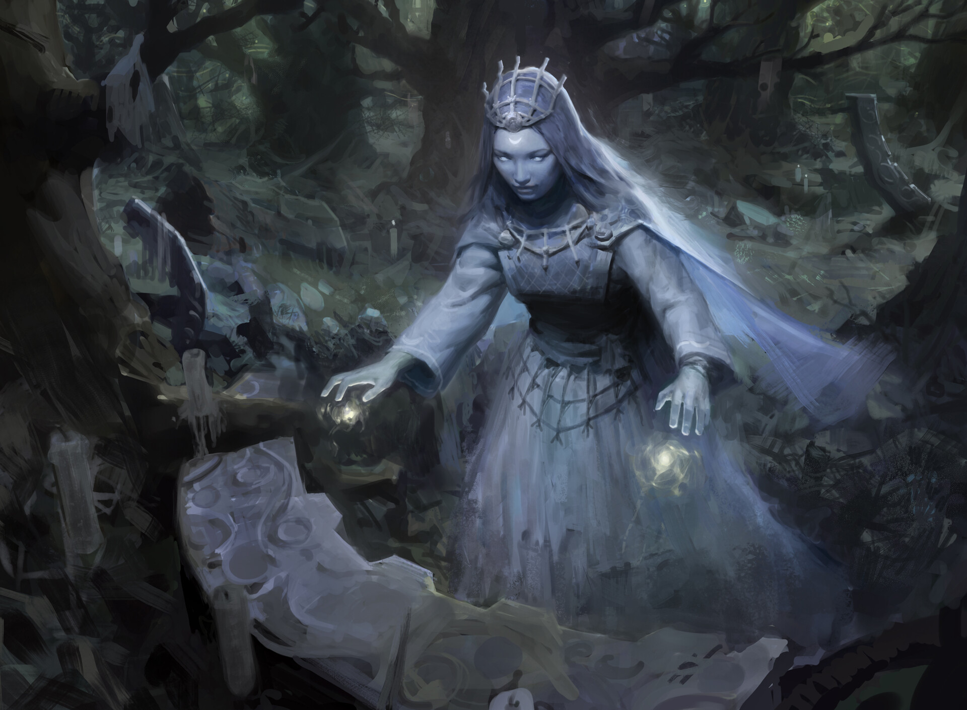 Spectral Diviner by Artur Treffner : r/ImaginarySpirits