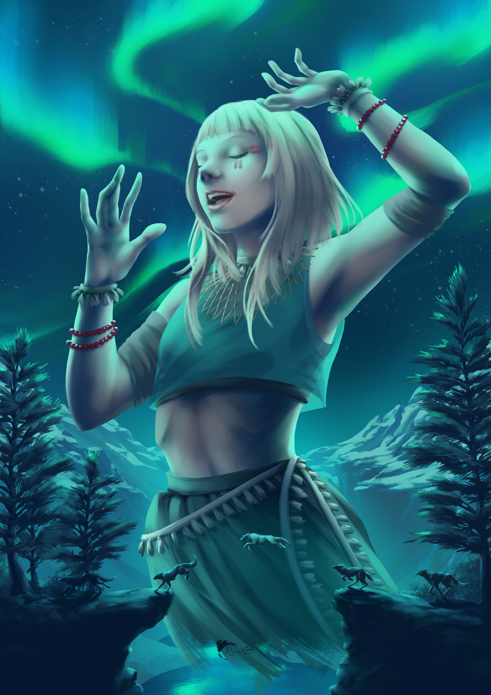 Artstation Aurora Fanart