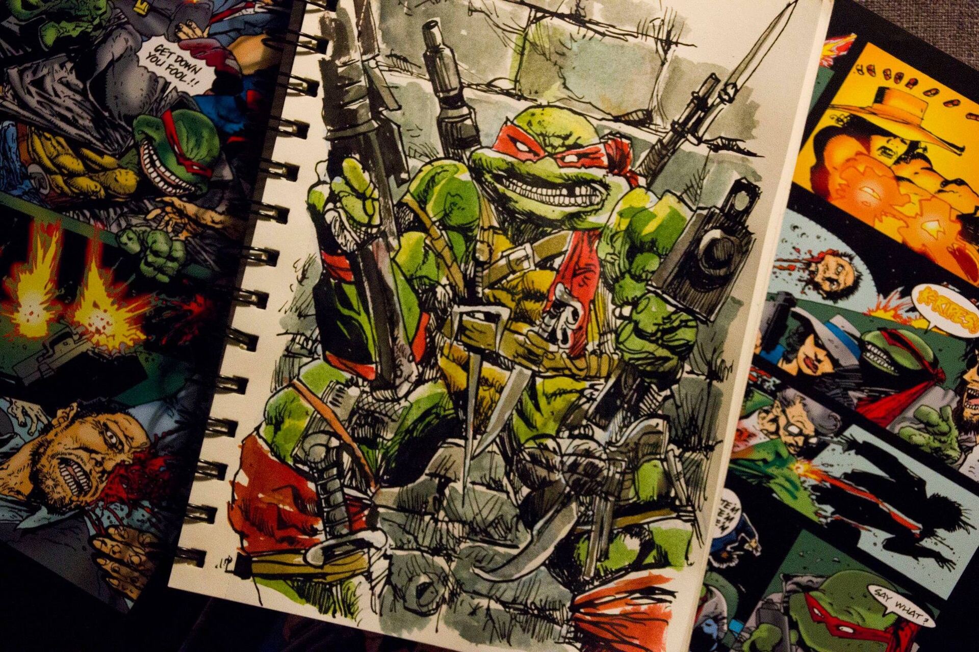 ArtStation - Inktober / TMNT