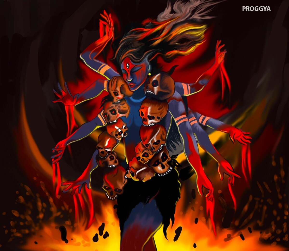 Proggya Acharya - Mahakali