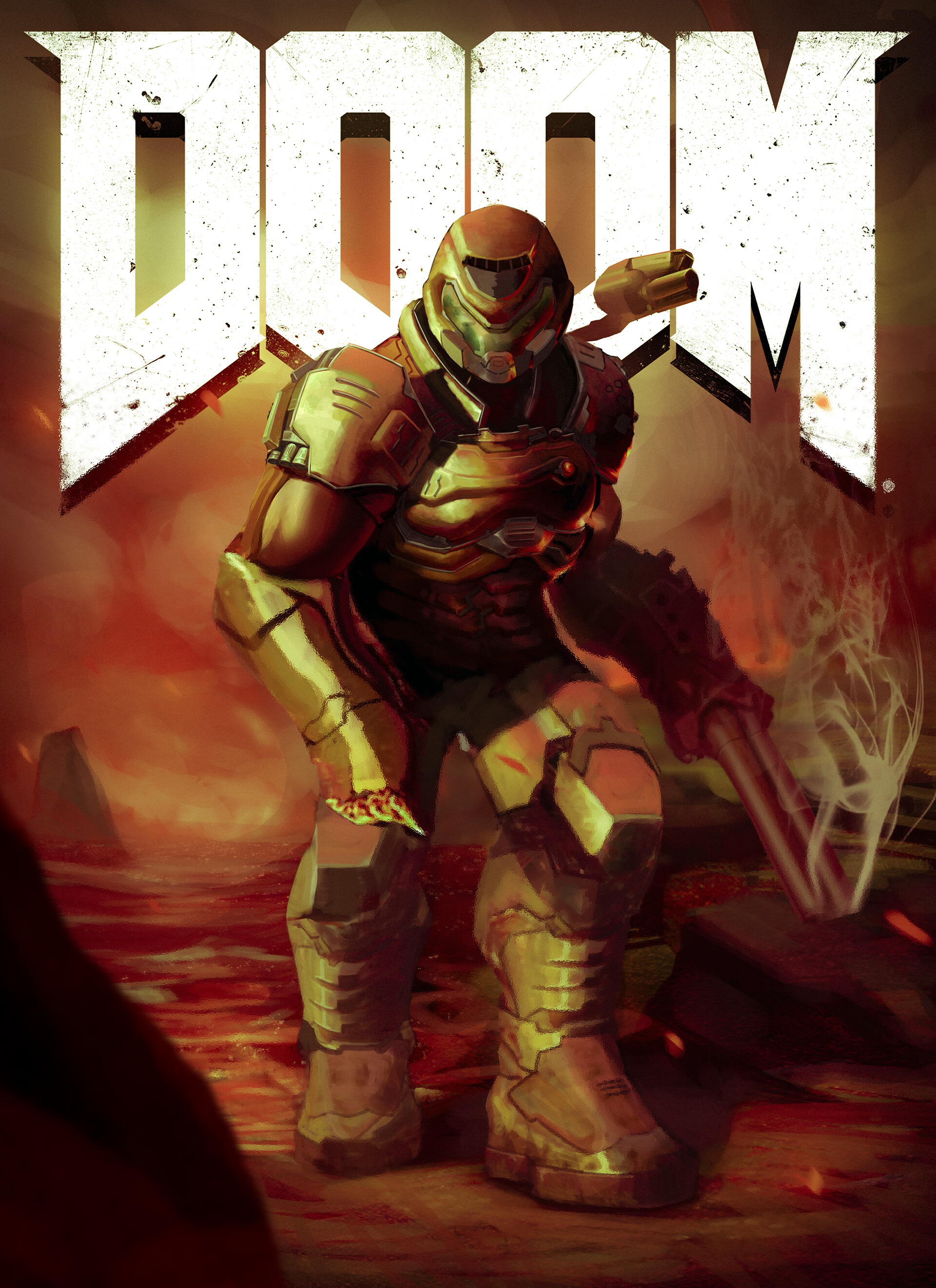 ArtStation - Doom Slayer - FanArt