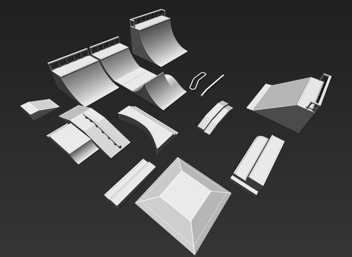ArtStation - 3D printable small stuff for tabletop games