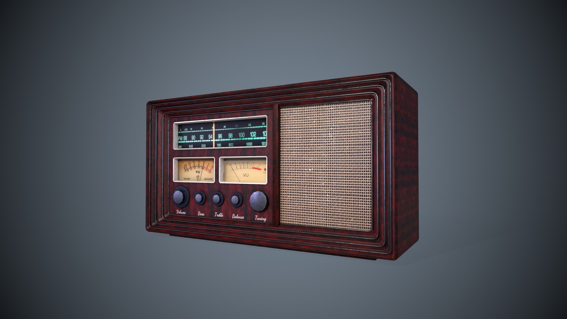 ArtStation - Old_Radio_Model