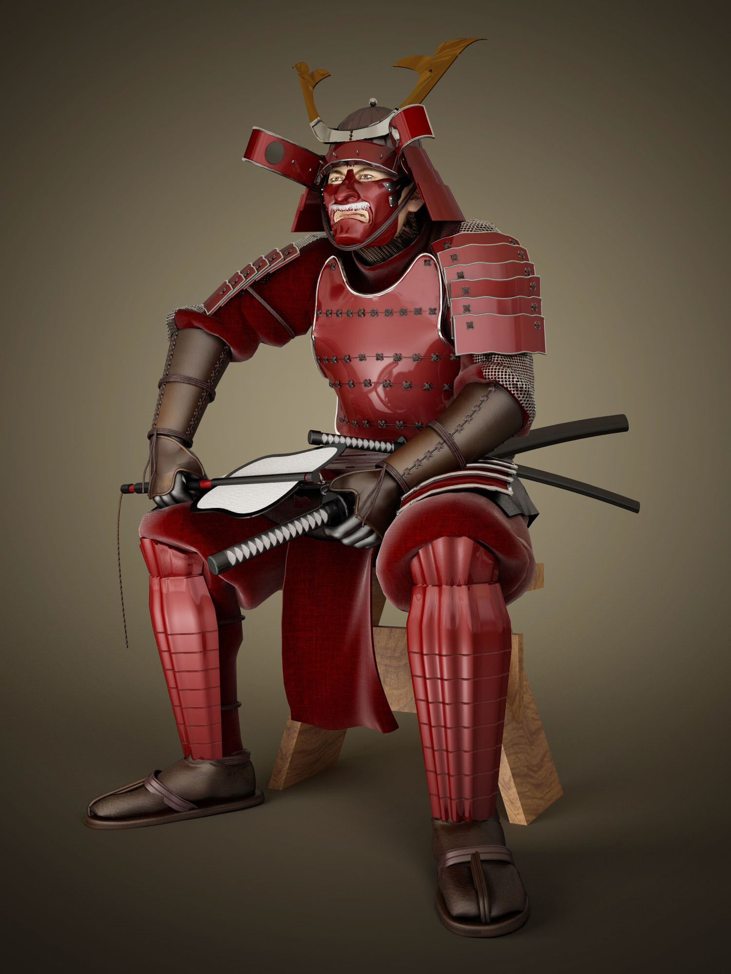 ArtStation - Samurai Warrior
