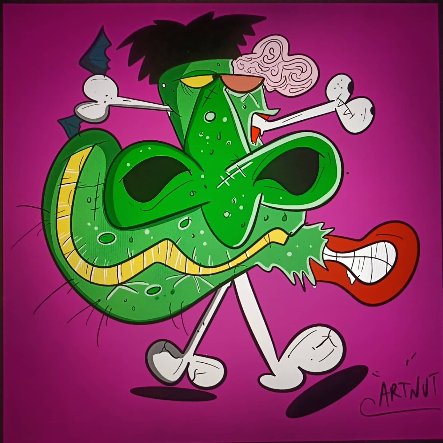 ArtStation - Creepy cartoon Halloween designs