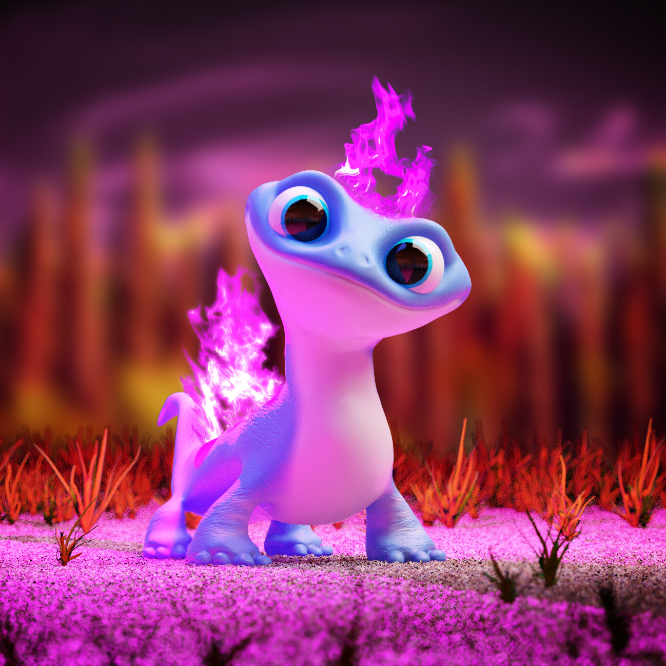 ArtStation - Spirit of Fire