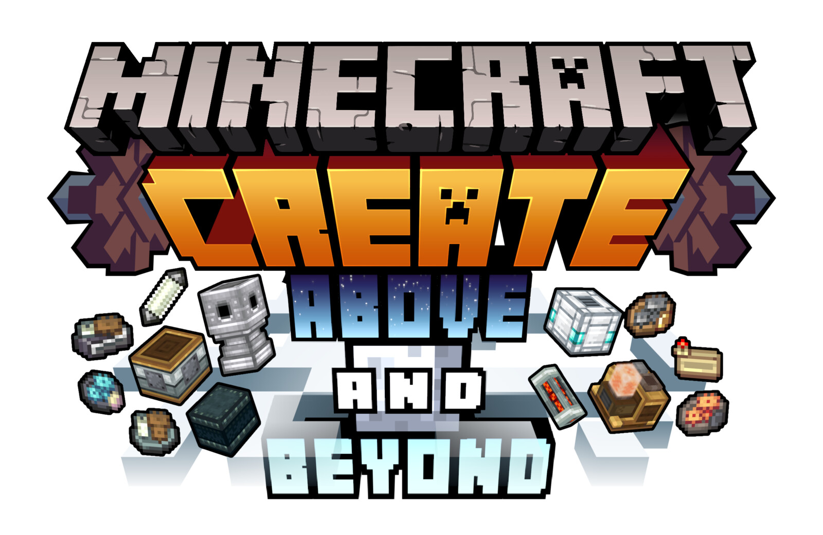 Jake Moore - Minecraft; CREATE Mod~ Title + Release Graphics