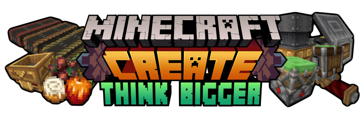 Jake Moore - Minecraft; CREATE Mod~ Title + Release Graphics