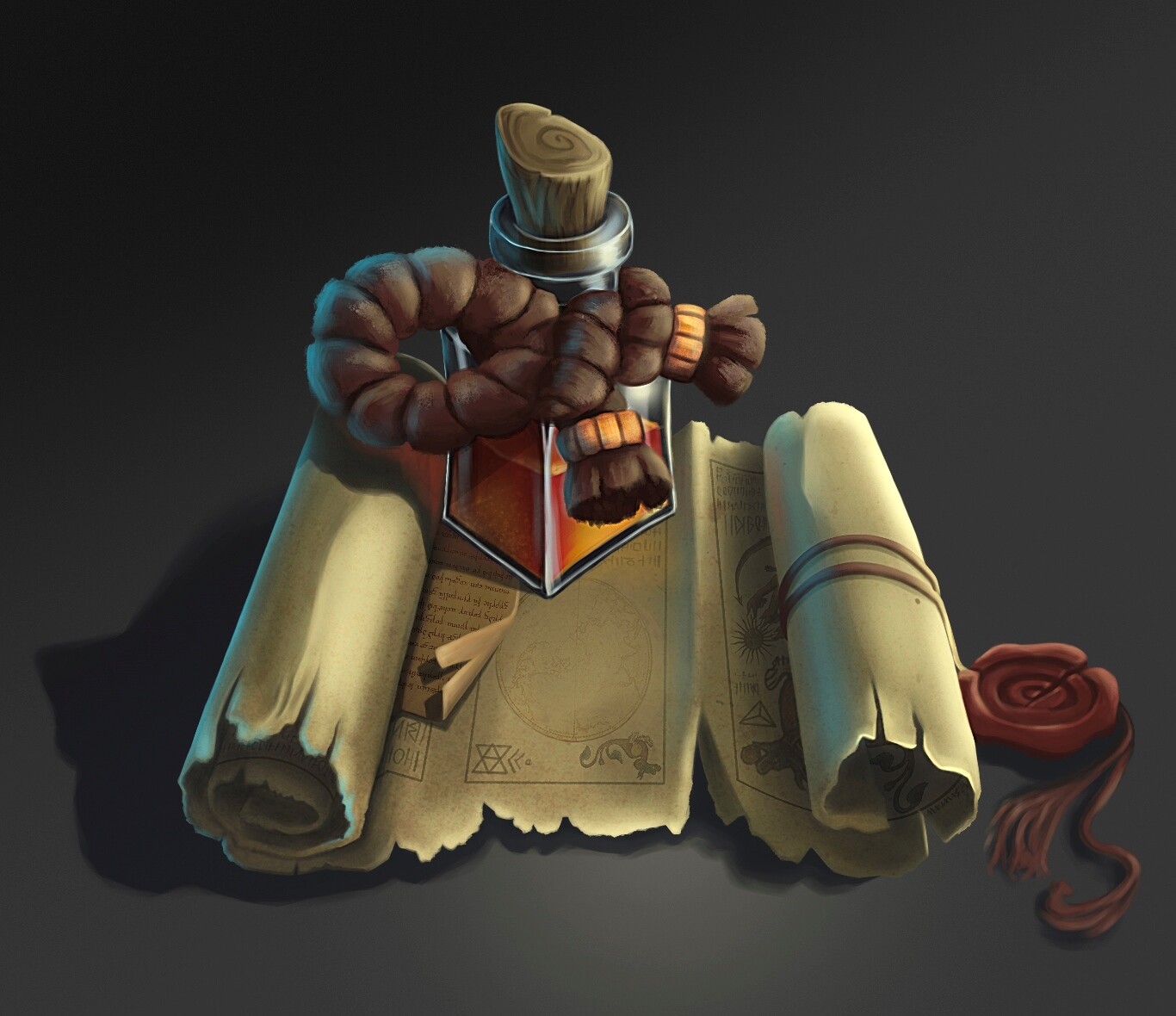 ArtStation - Pergament