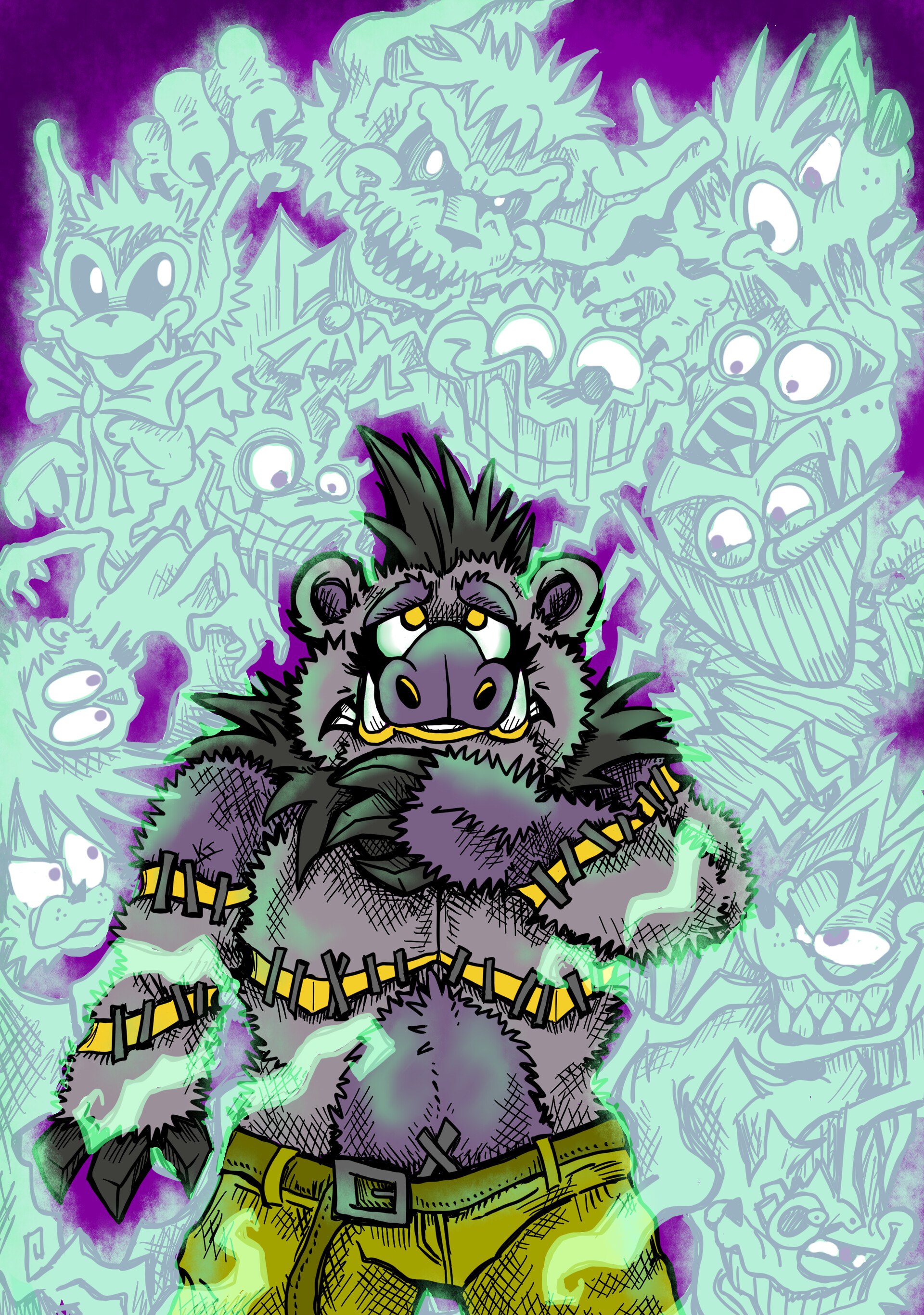 ArtStation - Spooky specters