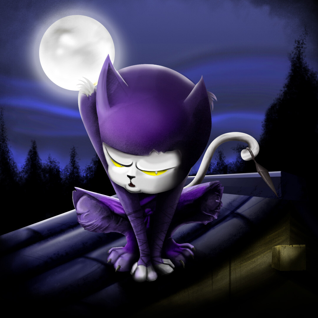 ArtStation - Ninja Cat