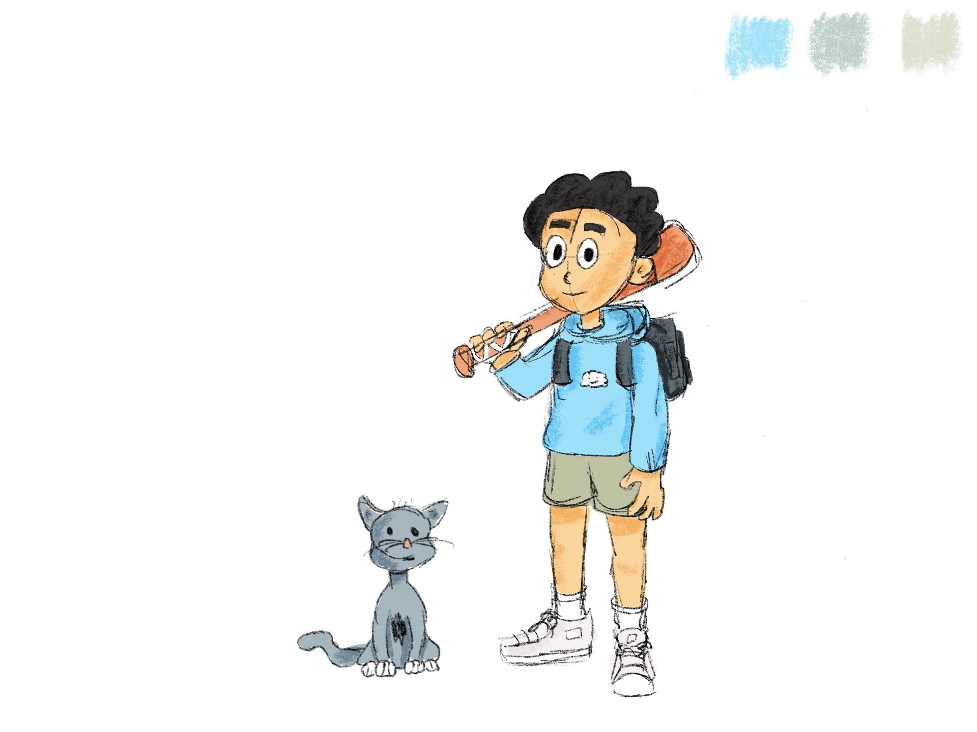 ArtStation - Cartoon character concept