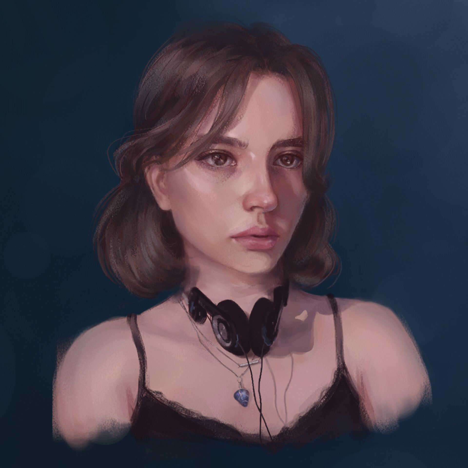 ArtStation - self portrait day 2021